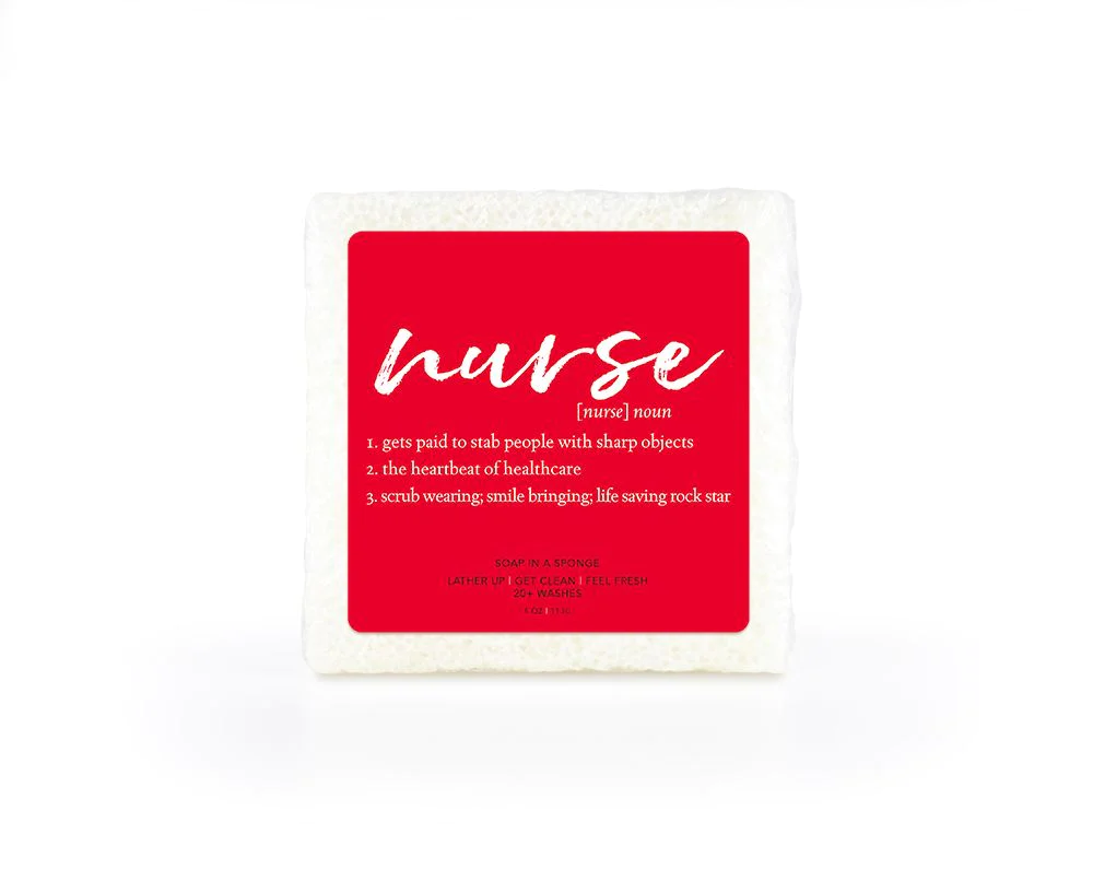 Nurse Soap Sponge – Dotsy's Boutique